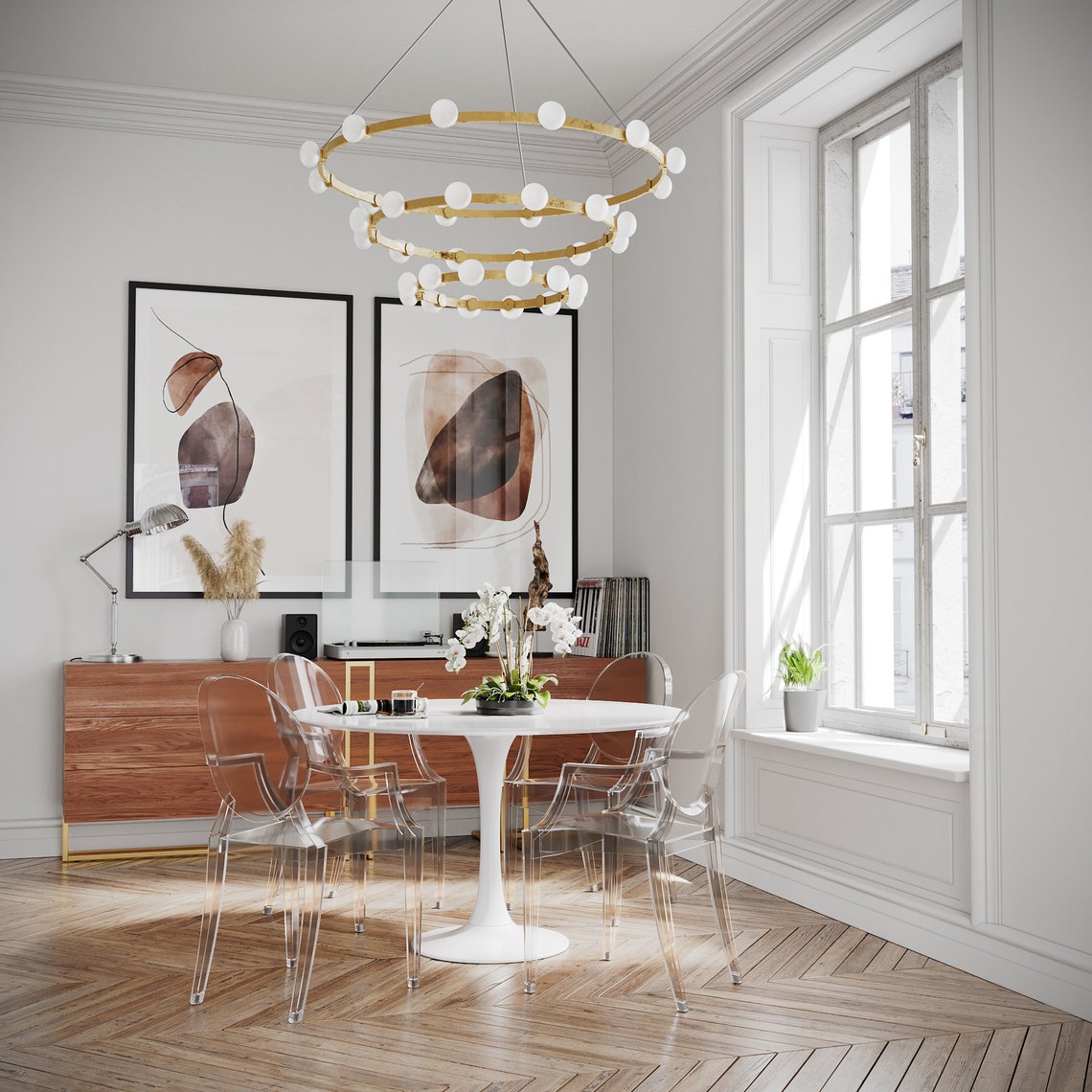 Tulip Round Table Round Table Base Table Base Kitchen - Etsy