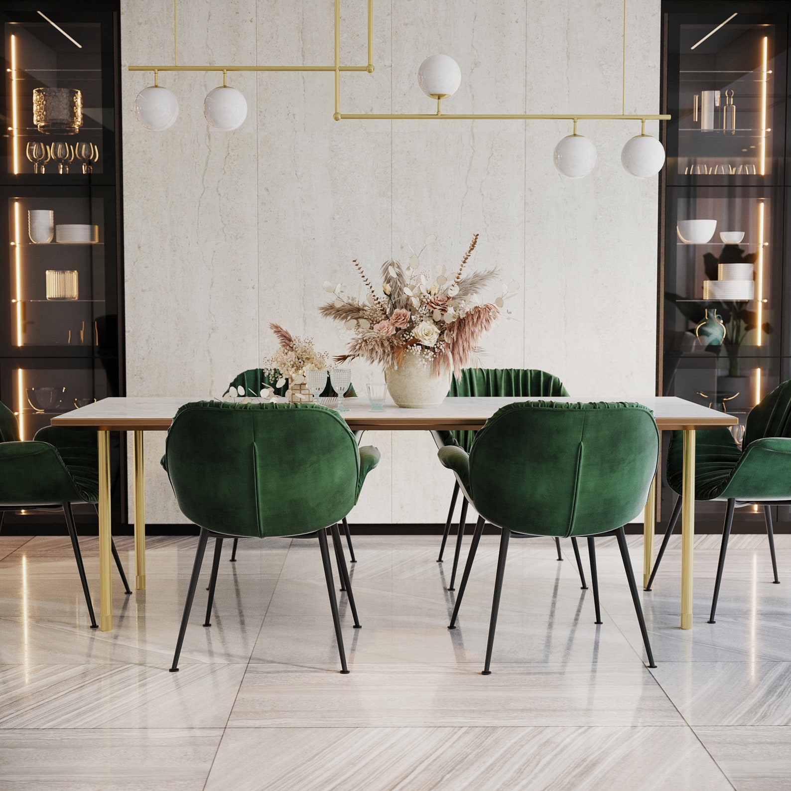 Set of 4 Gold Knurled Dining Table Metal Legs, Dining Table Legs, Live ...