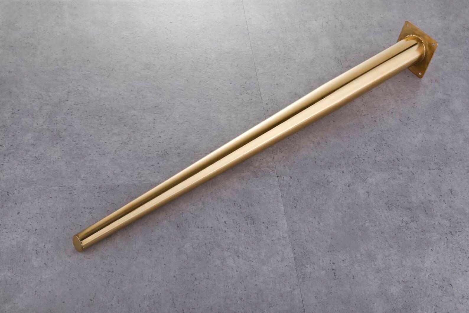 Set of 4 Gold Tapered Dining Table Metal Legs, Dining Table Legs, Live ...