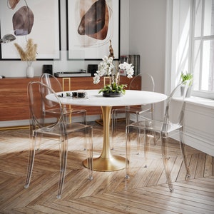 Tulip Round Table, Round Table Base, Table Base, Kitchen Table, Table ...