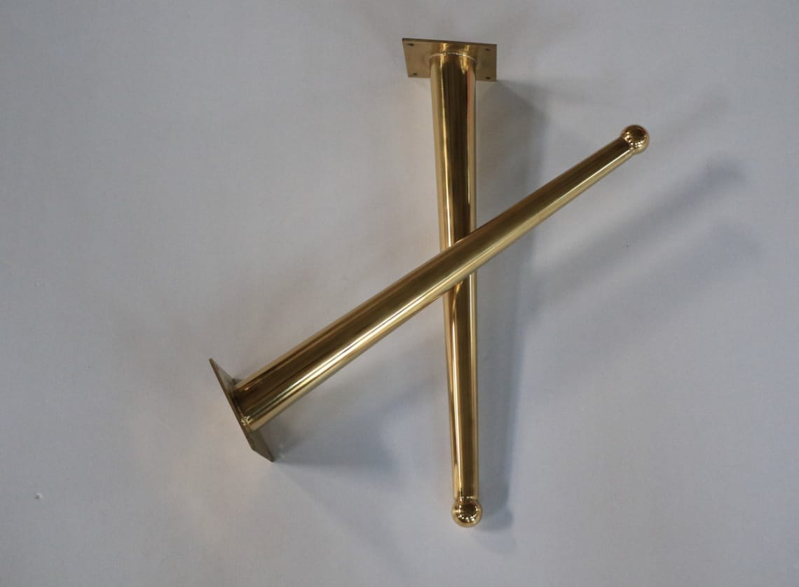 Brass Legs for Coffee Table Brass Bench Legs Brass Coffee - Etsy