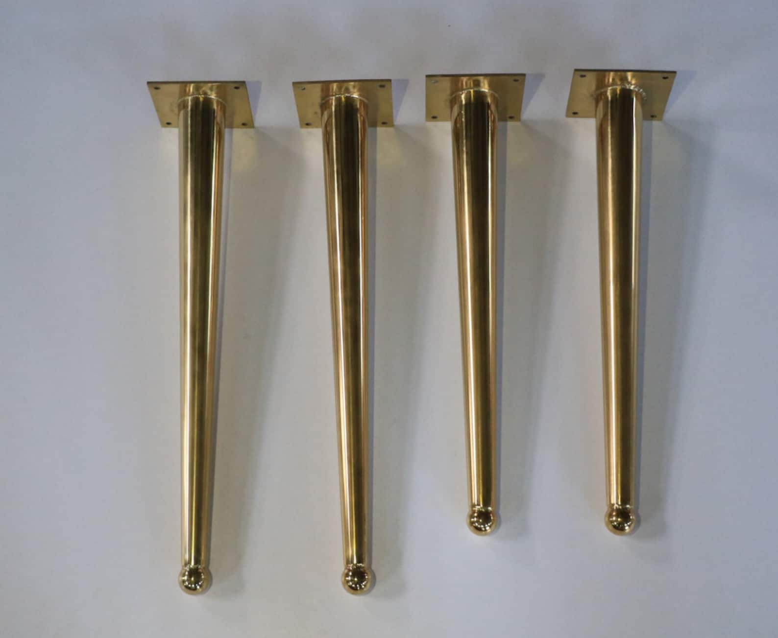 Brass Legs for Coffee Table Brass Bench Legs Brass Coffee - Etsy