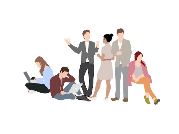 Student Collaboration Clipart