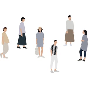 Flat Vector People Pack [office Modern/student/fashion/minimalist ...
