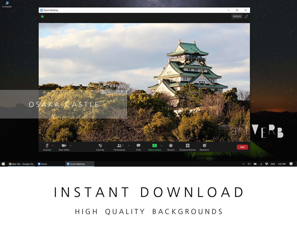 Zoom Background Pack japan Architecture Japanese Scenery Virtual ...