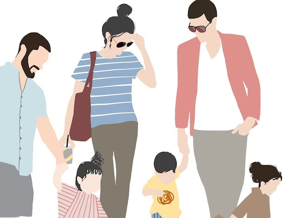 Family People Vector