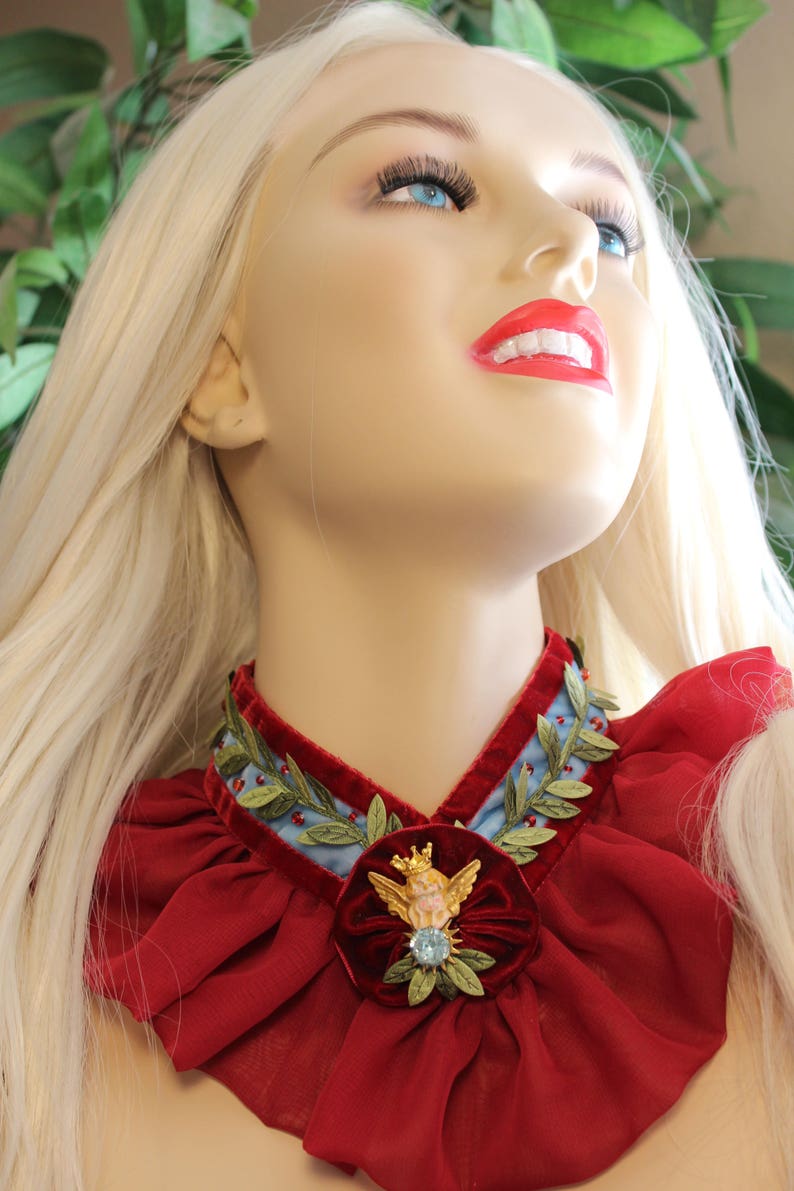 Napoleon's Dessert Ribbon Necklace - Etsy