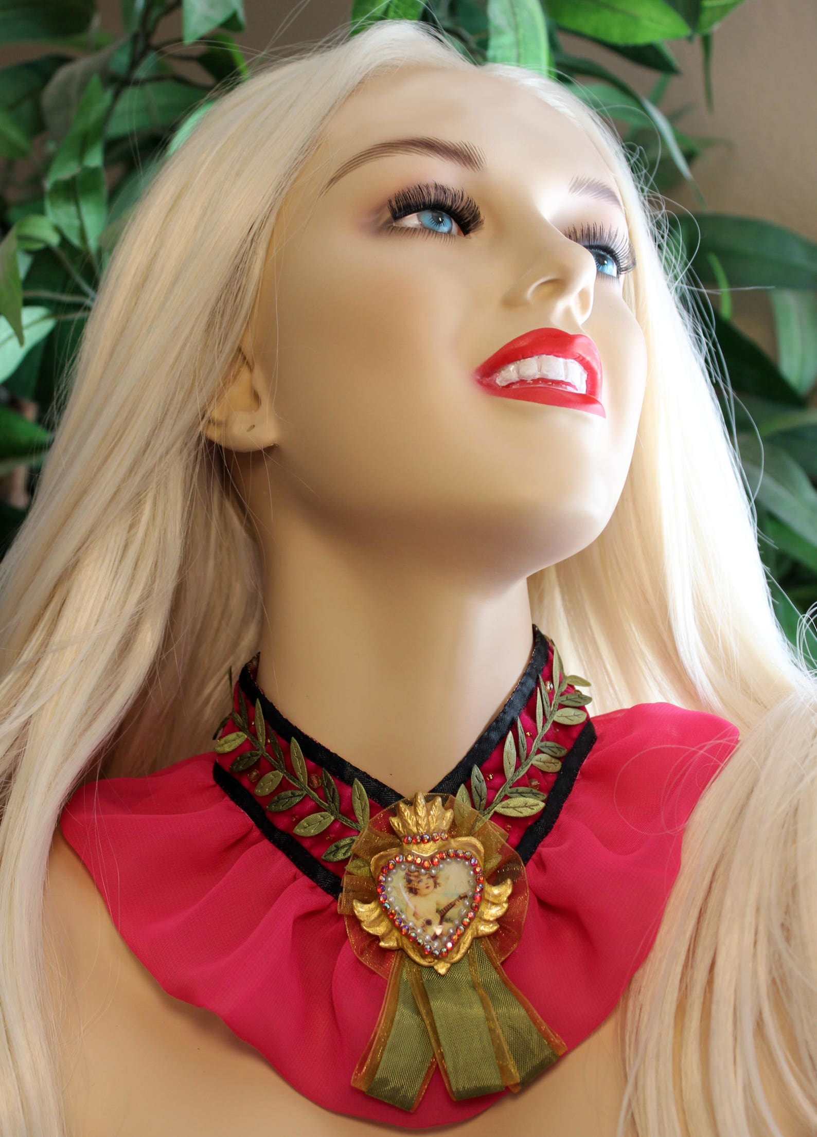 Milagro Pageant Ribbon Necklace - Etsy