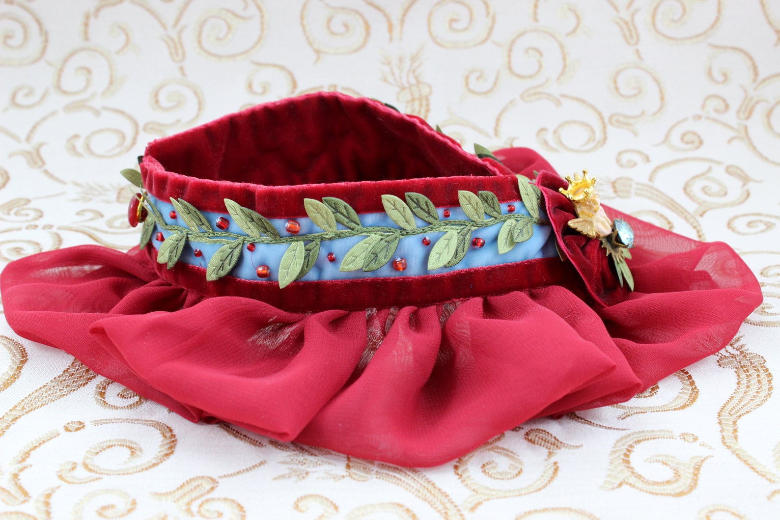 Napoleon's Dessert Ribbon Necklace - Etsy