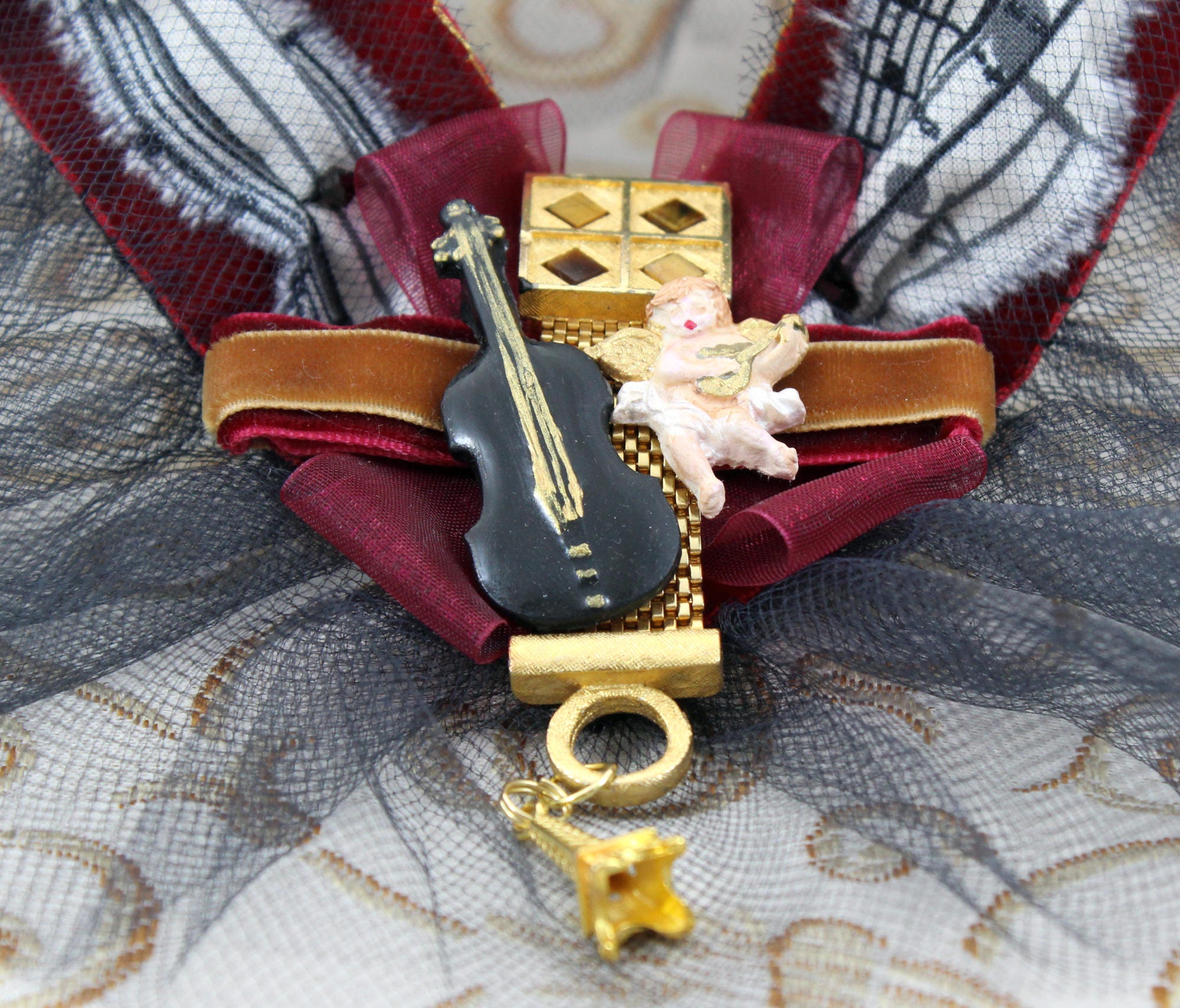 Pierre at Play Ribbon Necklace - Etsy