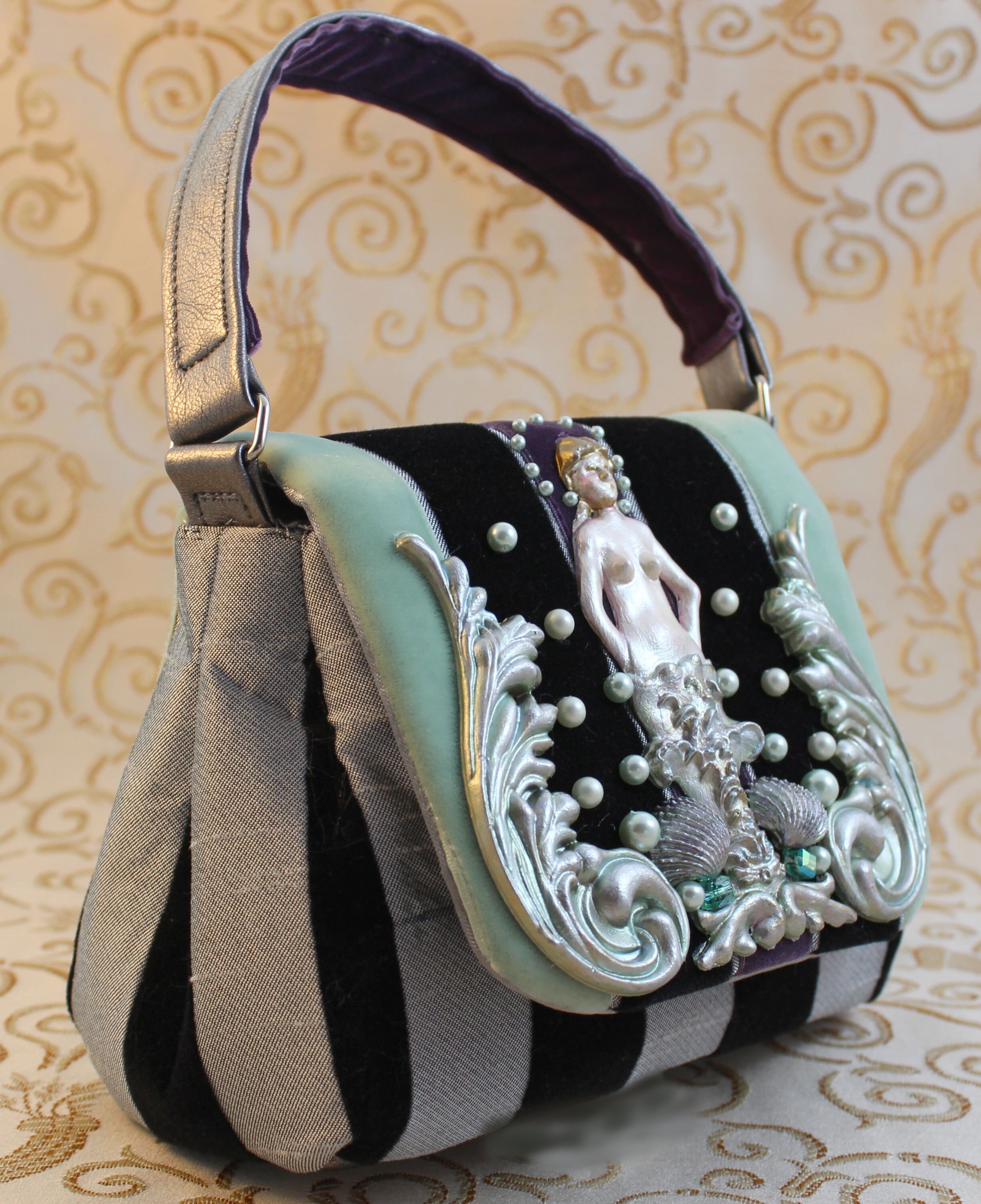 Aegean Mermaid Mini Handbag - Etsy