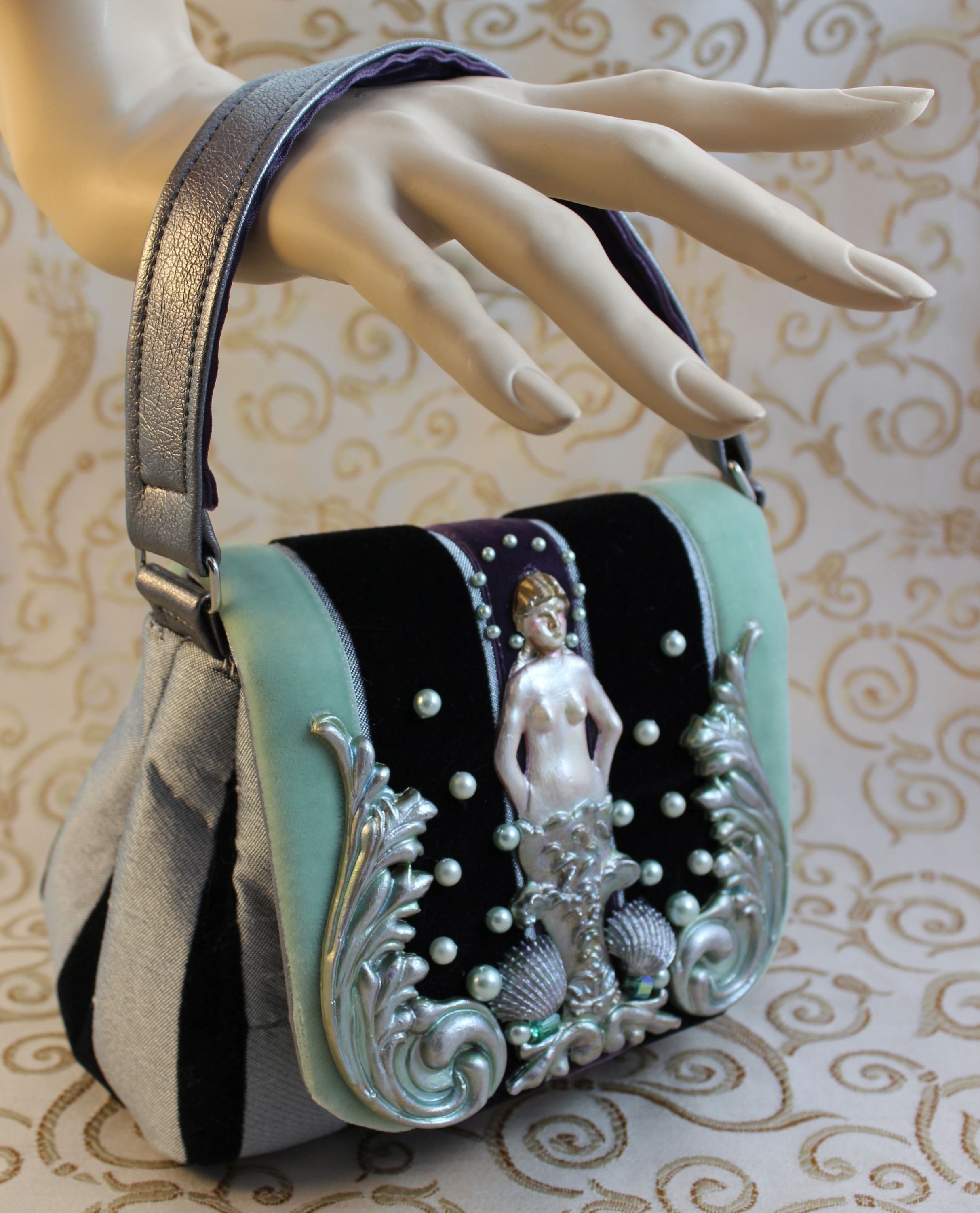 Aegean Mermaid Mini Handbag - Etsy