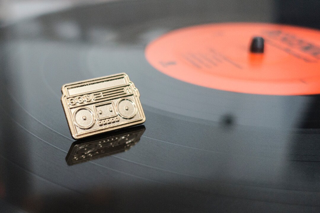 BOOMBOX ENAMEL PIN - Etsy
