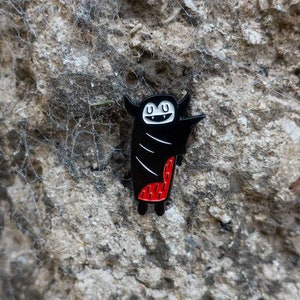 Vampire Enamel Pin - Etsy