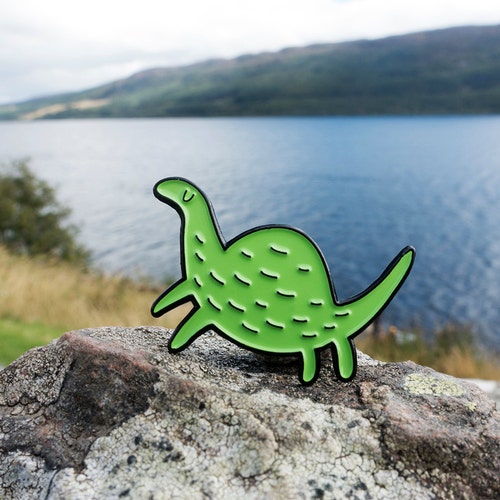 NESSIE ENAMEL PIN - Etsy