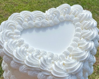 Fake Heart Shaped Cake - Etsy