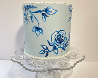 Light Blue Fake Cake | Etsy