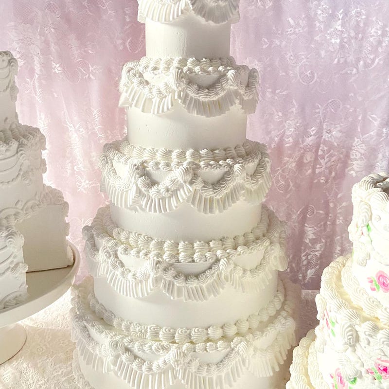 Fake Wedding Cake - Etsy