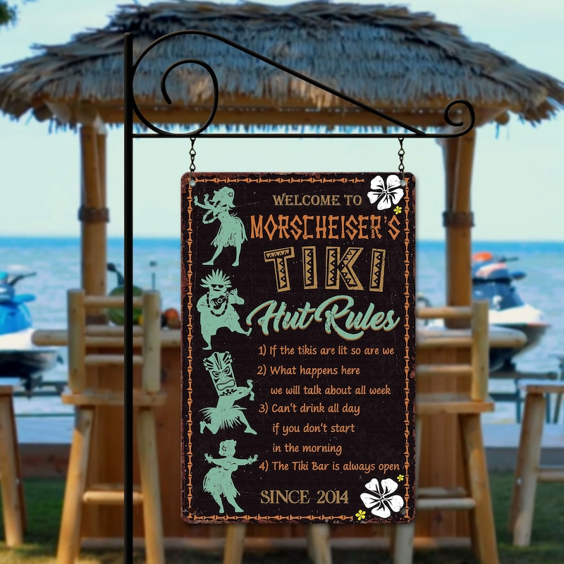 Bar Rules Sign - Etsy