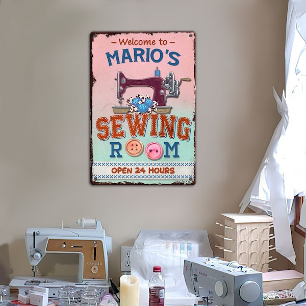 Vintage Sewing Signs - Etsy