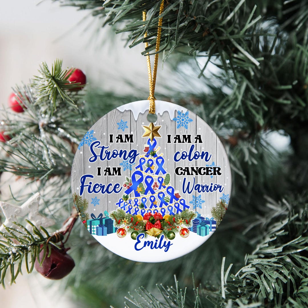 Personalized Colon Cancer Gifts for Men Women, Colon Cancer Awareness ...