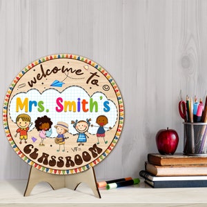 Teacher Appreciation Gifts. Personalized Teacher Signs for Classroom ...