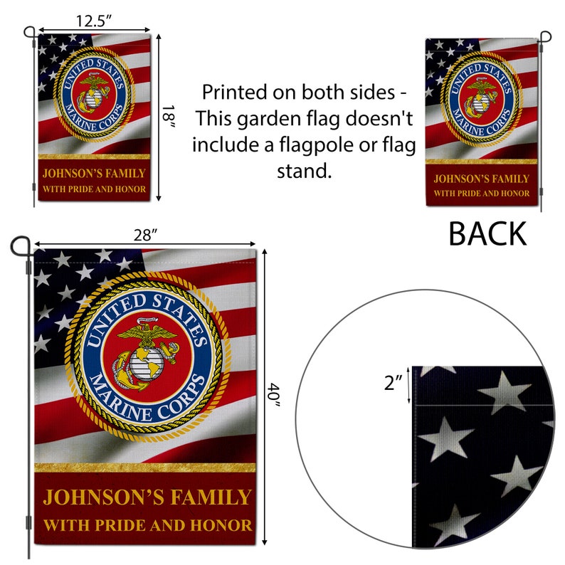 Personalized US Army Veteran Flag American Military Memorial - Etsy