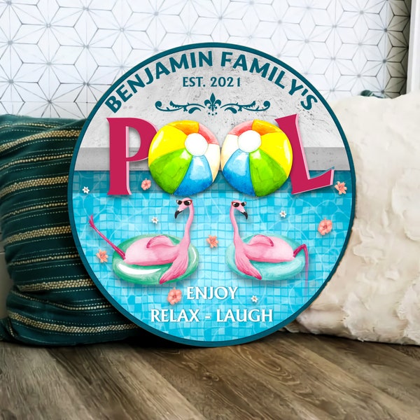 Funny Pool Signs - Etsy