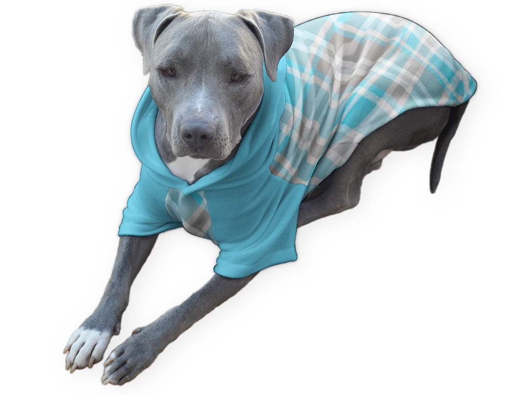 Dog Pajamas Pitbull, Large Dog Clothes, Big Dog Clothes, Fleece Dog ...