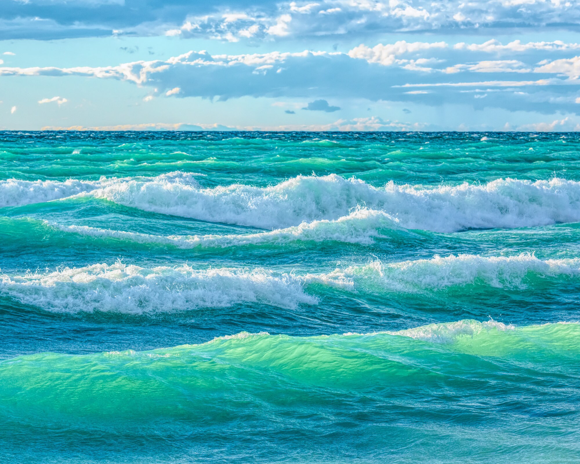 Lake Michigan Print | Michigan Photography | Metal | Coastal Home ...