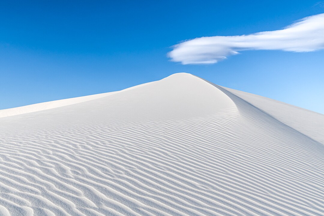 White Sands Art Print Desert Landscape Photography Southwest Wall Decor Sand Dunes Wall