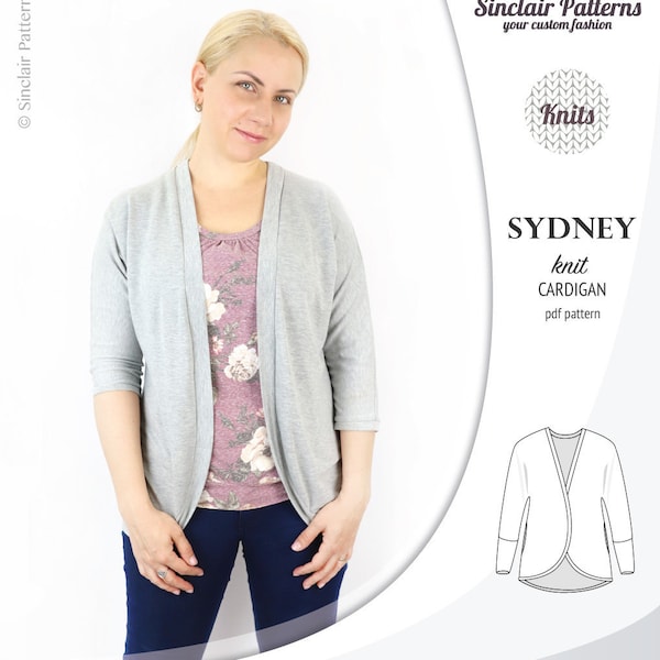 Cocoon Dress Pattern - Etsy