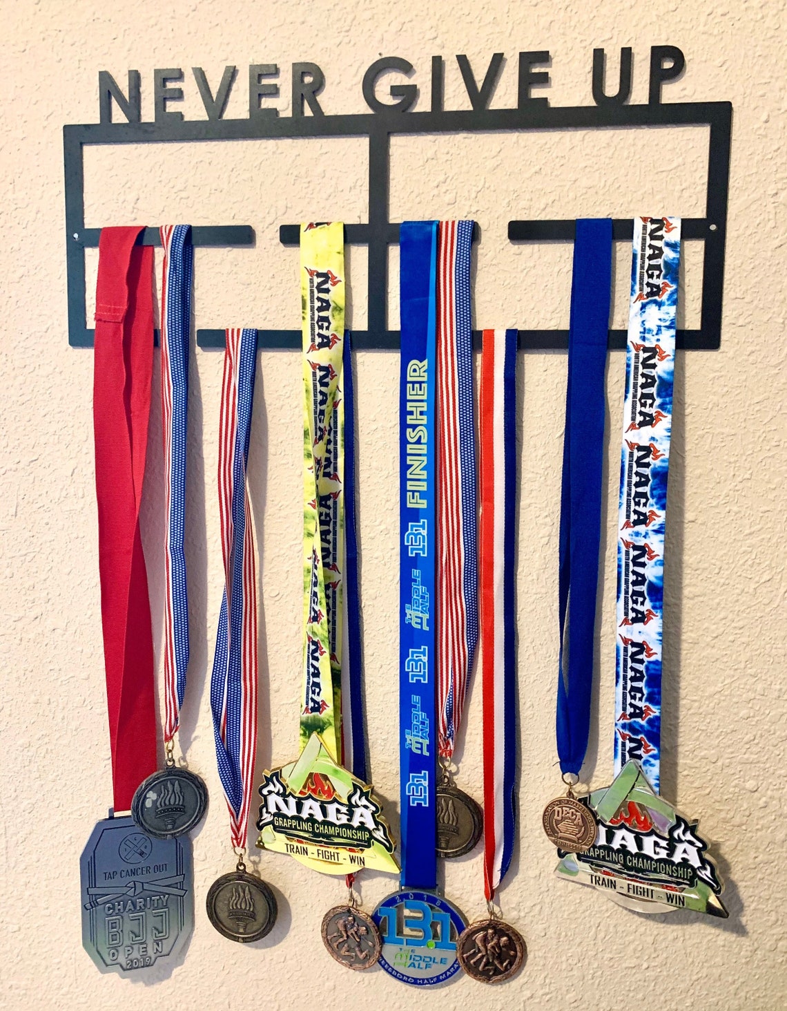 Medal Hanging Display Personalized Medal Hanger Custom Medal | Etsy