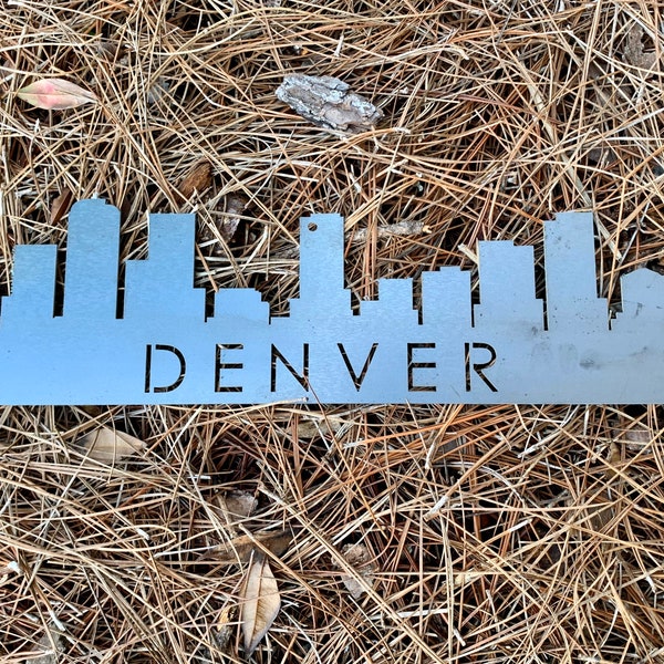 Denver Skyline - Etsy