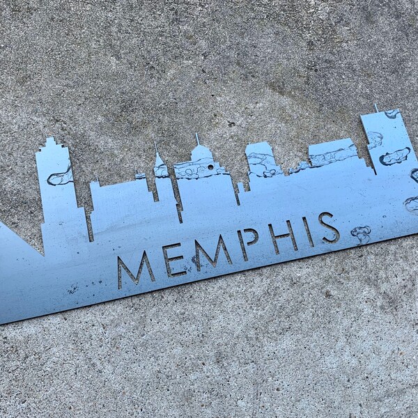 Memphis Skyline - Etsy