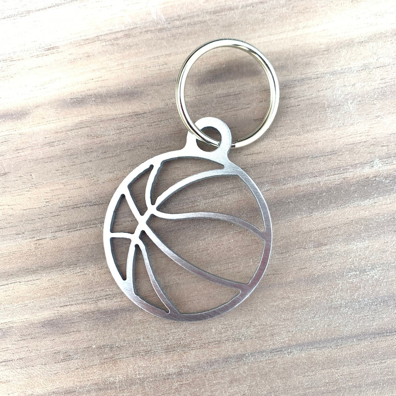 Basketball Keychain - Etsy