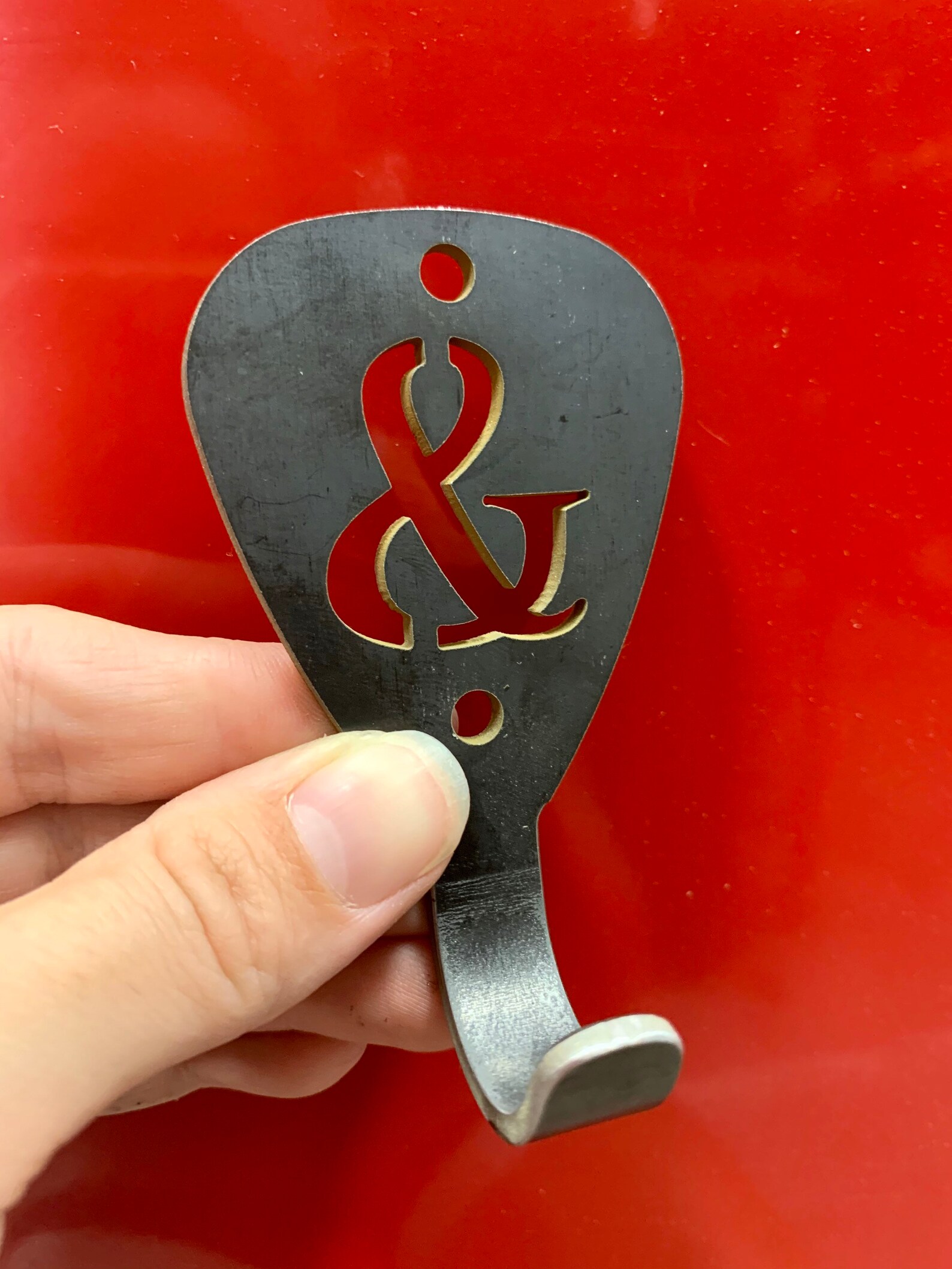 Metal Guitar Pick Shaped Initial Hooks Guitar Strap Backpack | Etsy