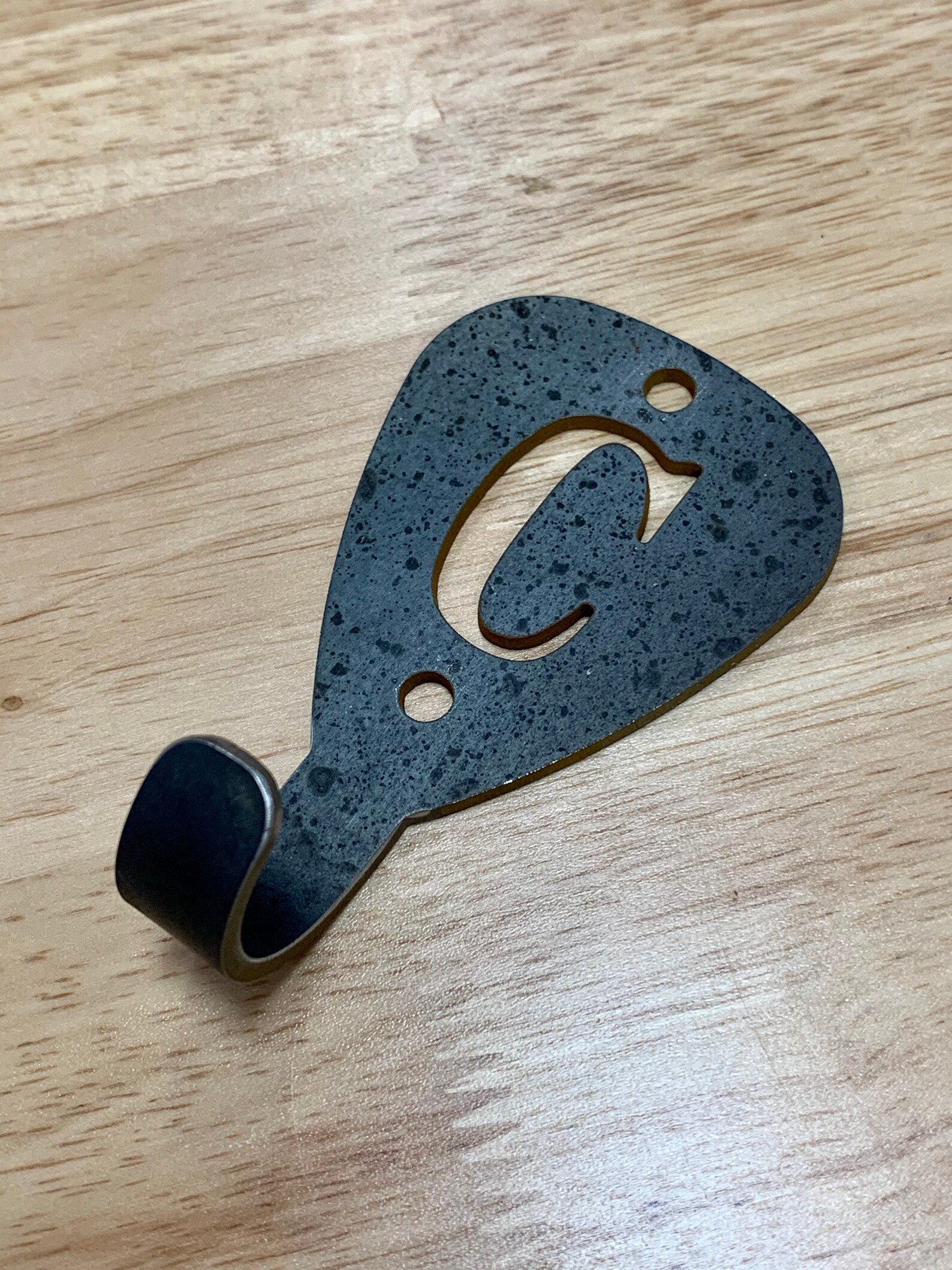 Metal Guitar Pick Shaped Initial Hooks Guitar Strap Backpack | Etsy