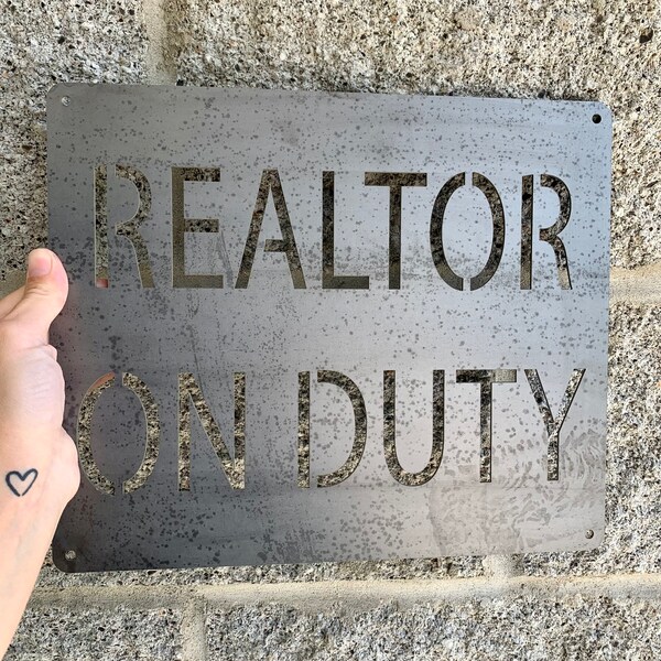 Agent on Duty Sign - Etsy