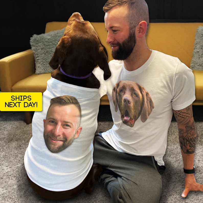 Matching Dog & Owner T-shirts Pet T-shirt Dog Tank Dog - Etsy