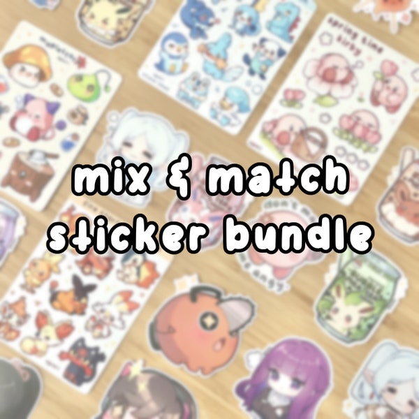 ANIME STICKERS - Etsy