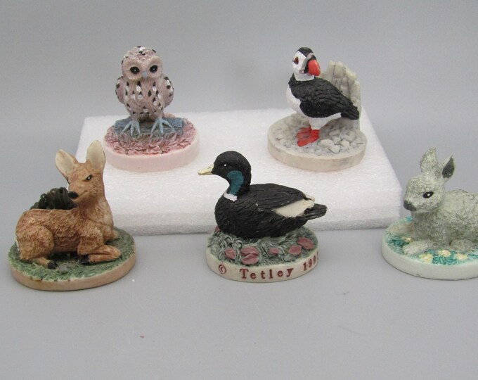 5 Tetley Tea Animals and Birds - Etsy