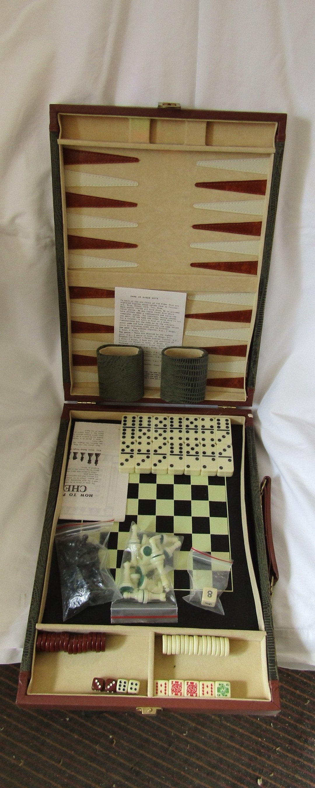 Games Set in Carry Case - Etsy