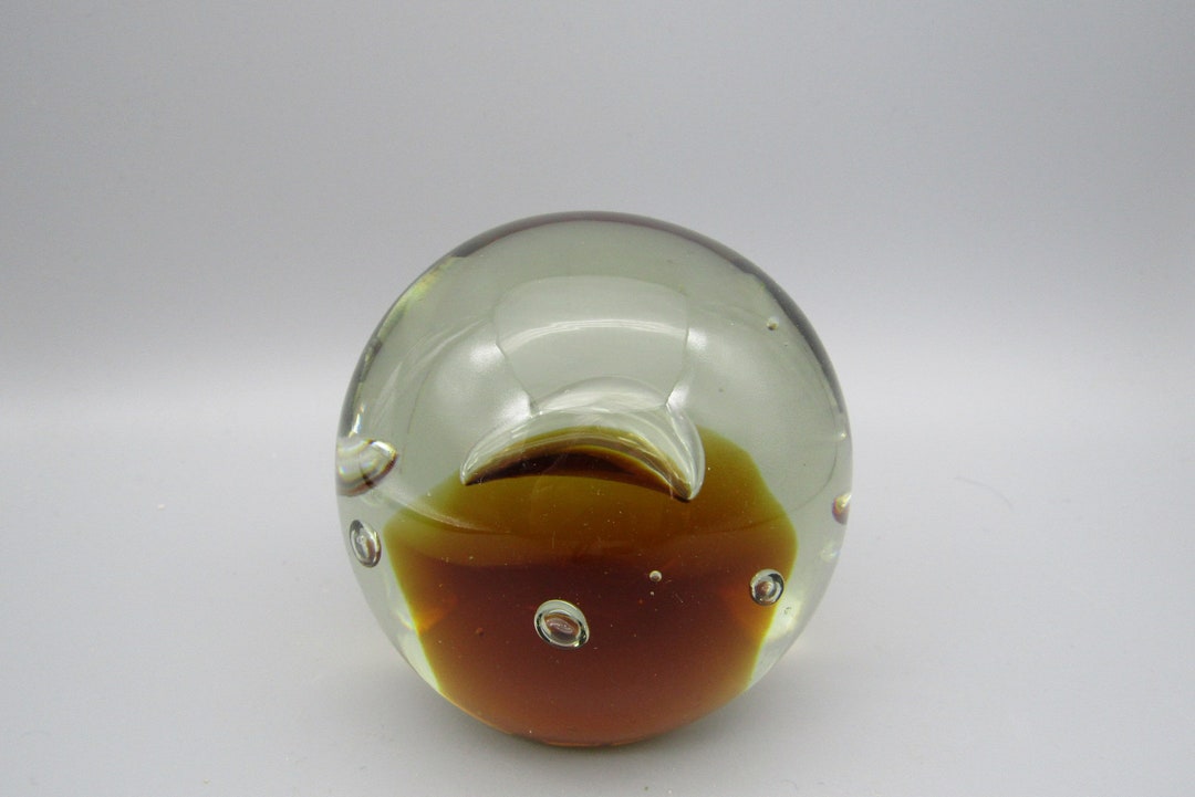 Paperweight With Crescent Mood Shaped Bubble - Etsy