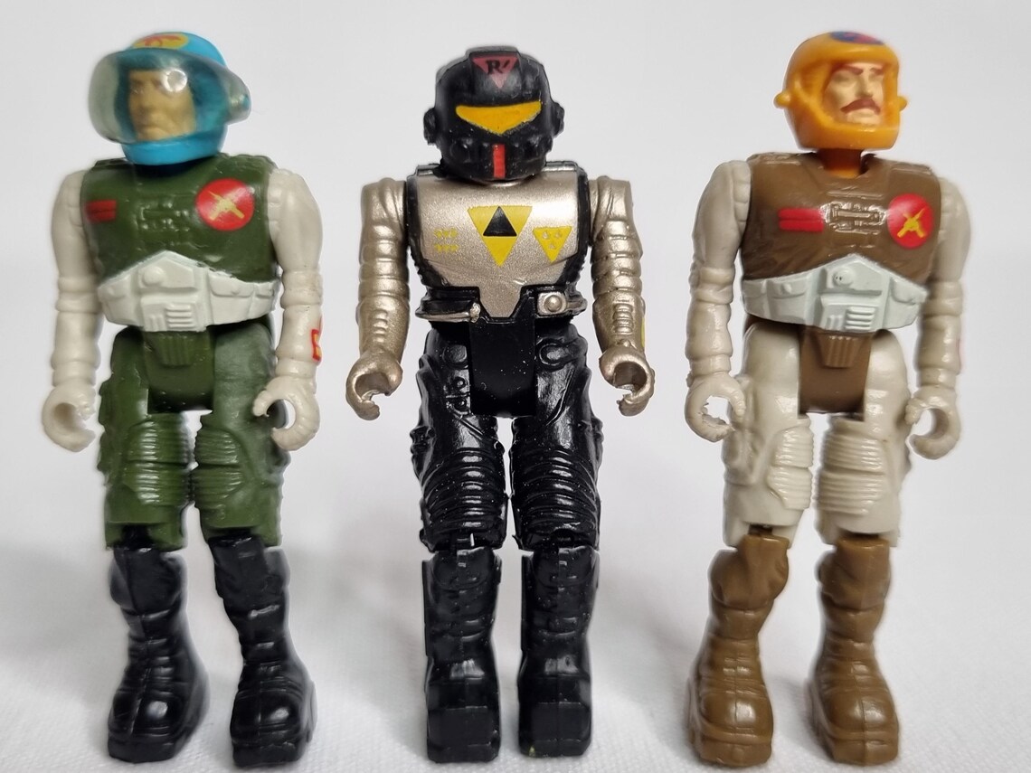 Set of 5 Vintage Starcom Action Figures: Captain Vic "dakota" Hayes ...