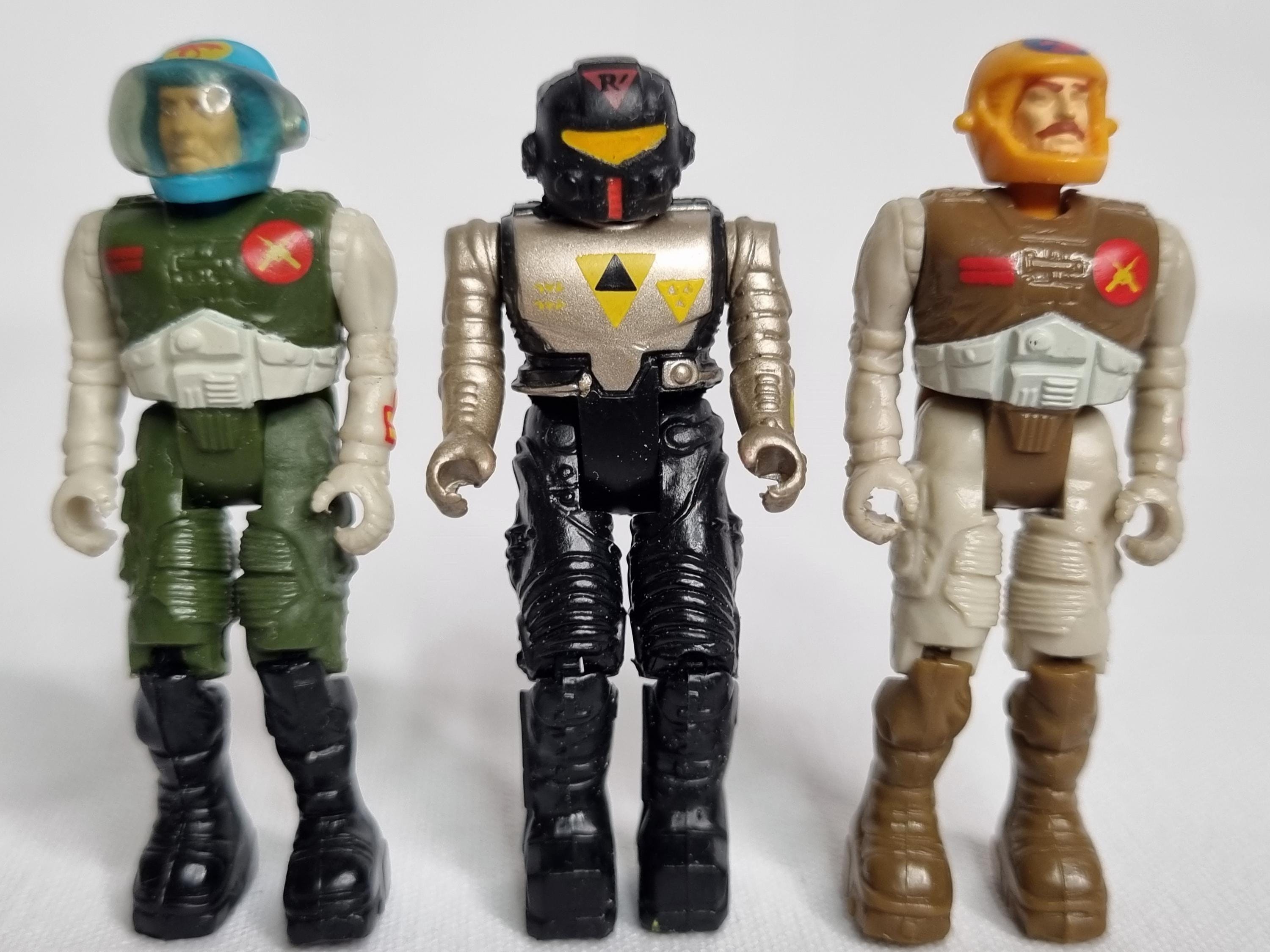Set of 5 Vintage Starcom Action Figures: Captain Vic "dakota" Hayes ...
