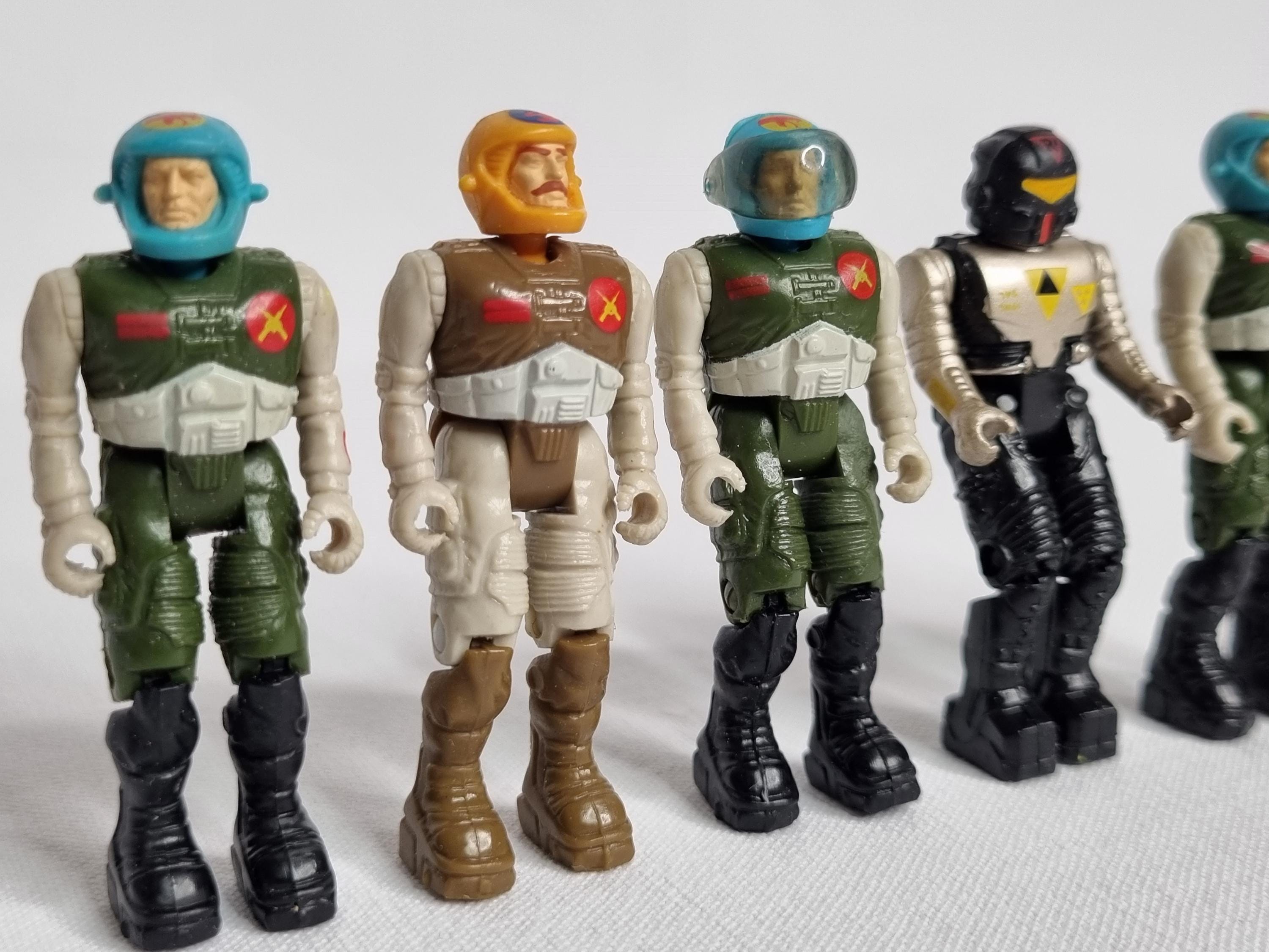 Set of 5 Vintage Starcom Action Figures: Captain Vic "dakota" Hayes ...