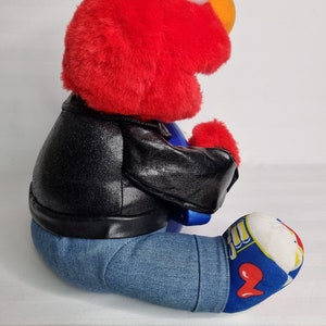 Vintage Animated Plush Elmo Rock N Roll, 90's, Tyco, Jim Henson Company ...