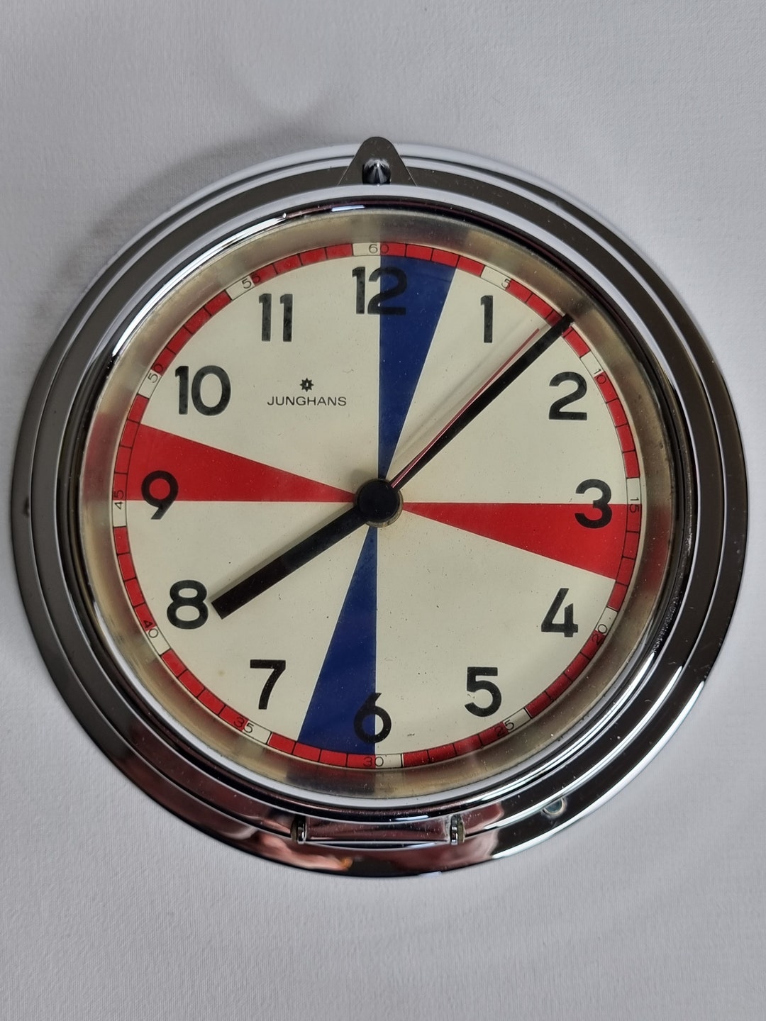Junghans Submarine Wall Clock - 80s With Radio Silence Periods - Etsy