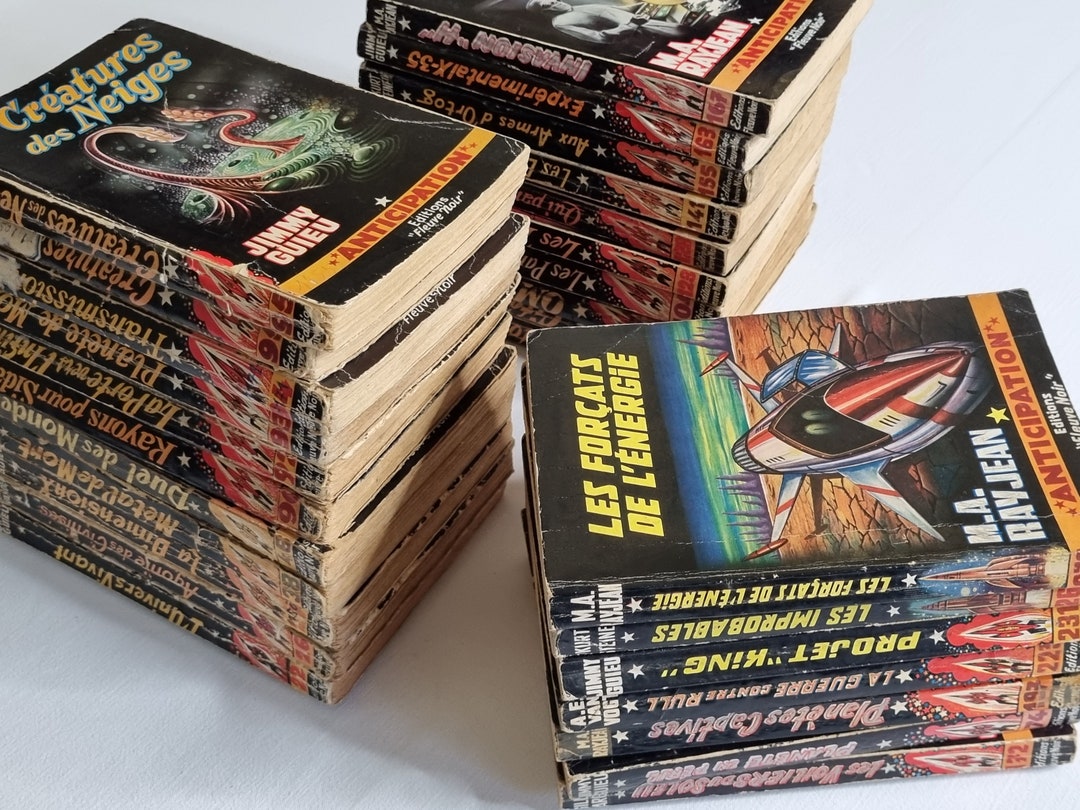 Collection of Science Fiction Novels "anticipation" by Fleuve Noir ...